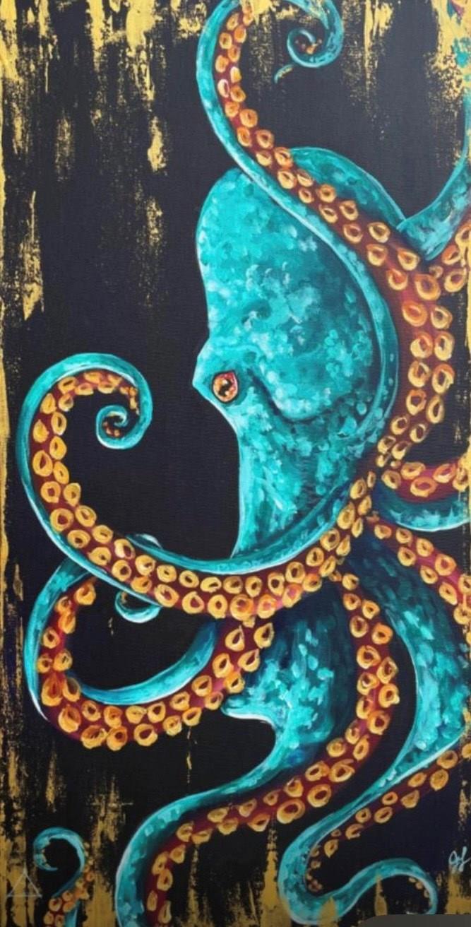 Paintalong Workshop: Octopus