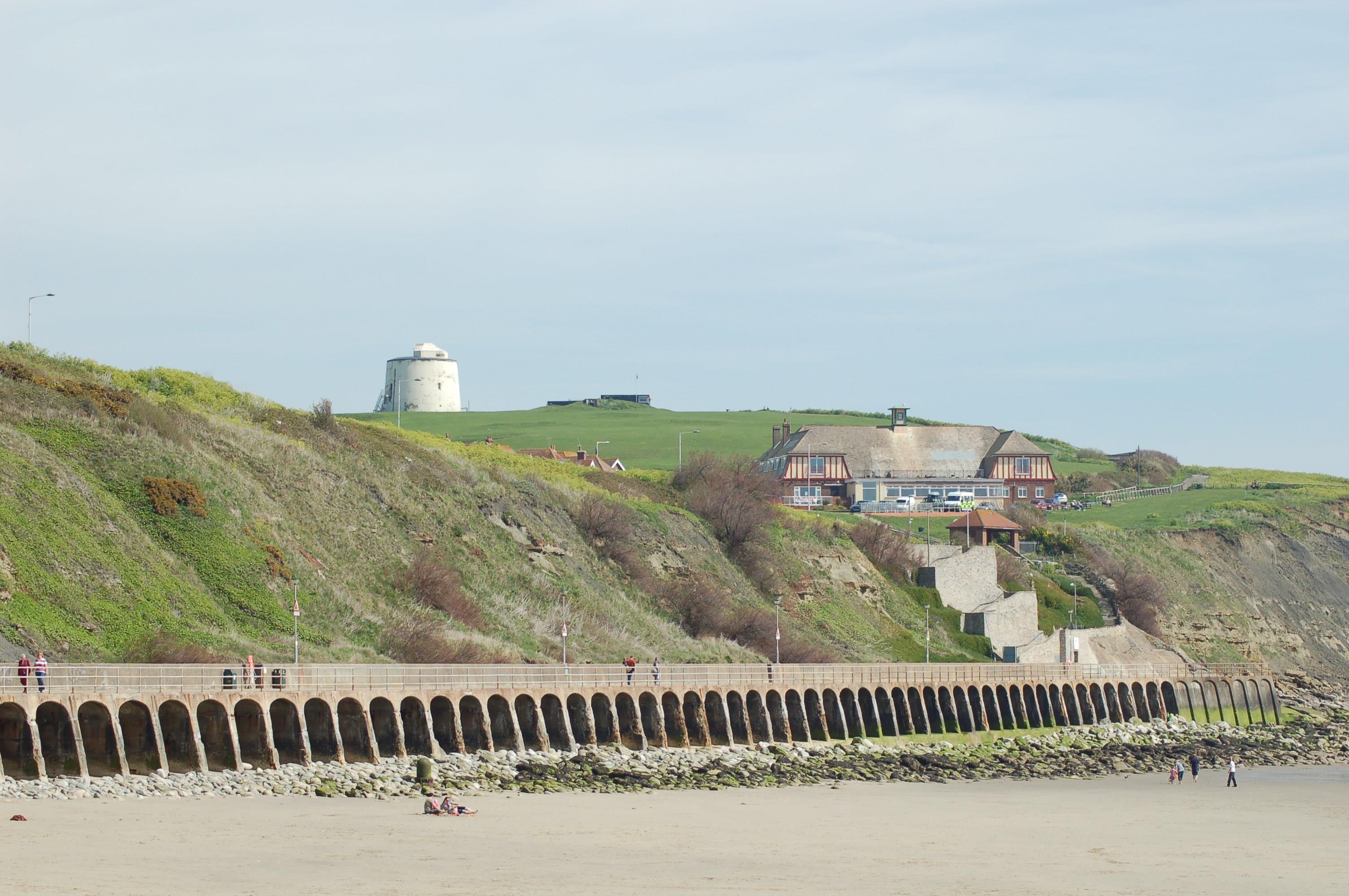 Sunny Sands beach, Folkestoje