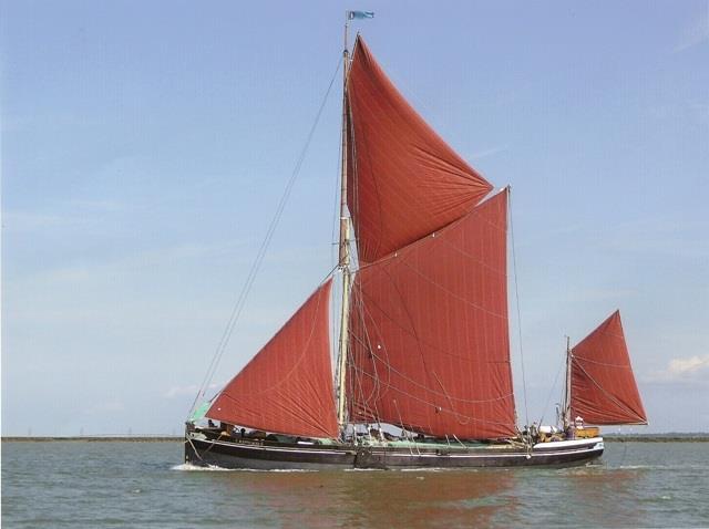 Thames Sailing Barge ‘Edith May’- Tiller & Wheel
