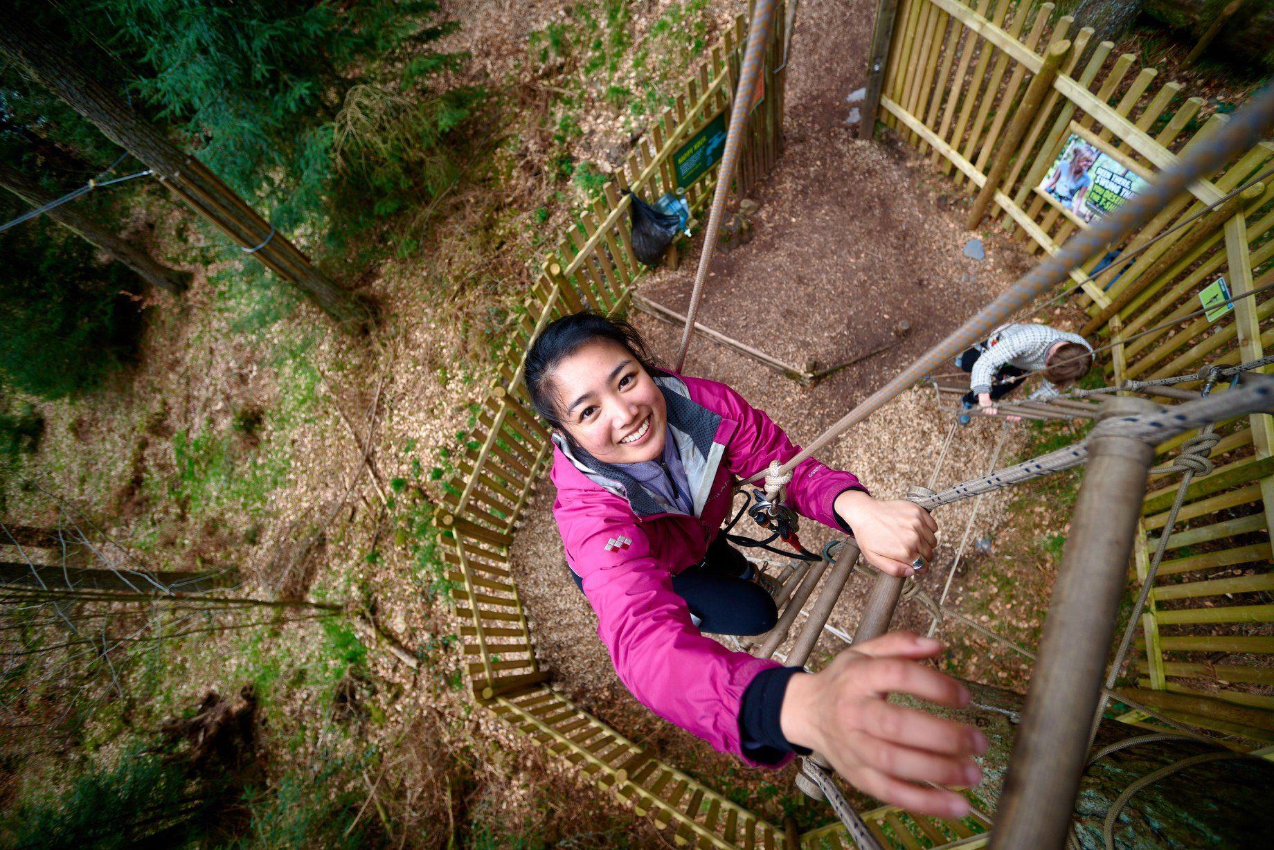 Go Ape at Leeds Castle