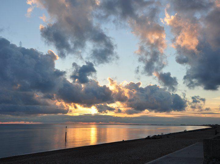 Sandgate beach near Folkestone