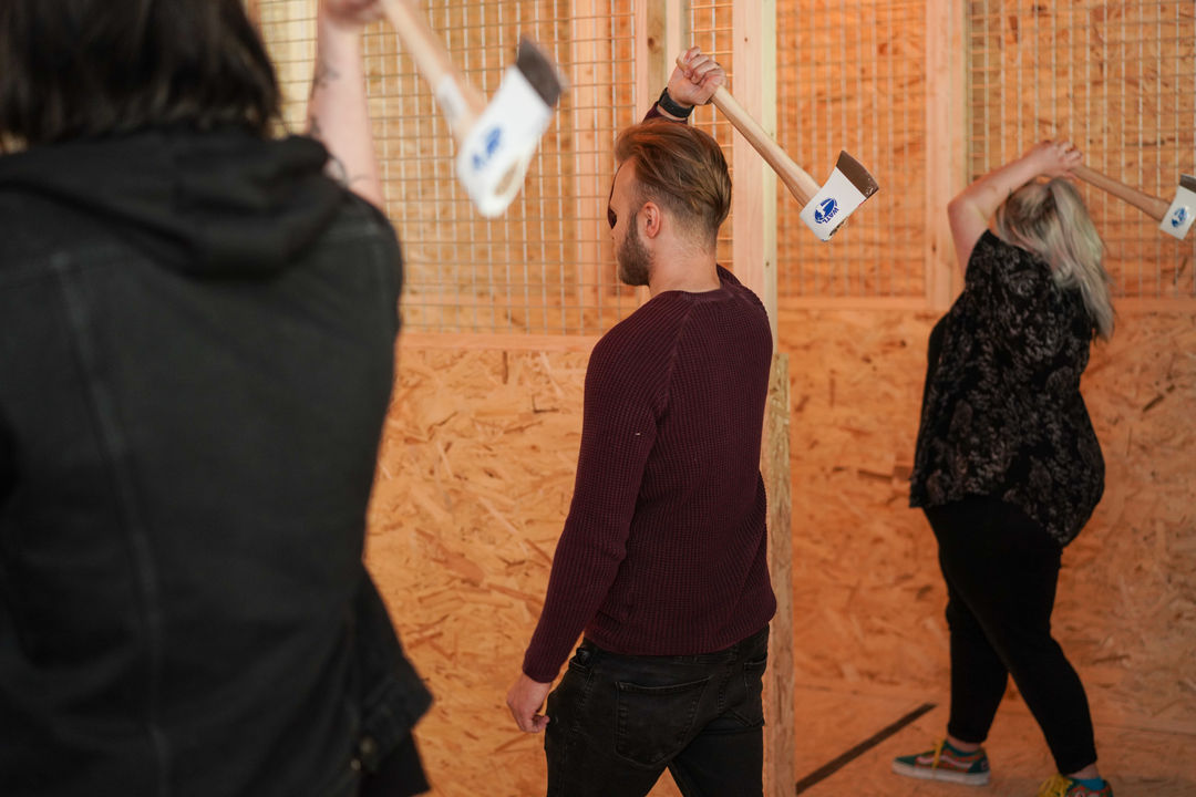 The Panic Room Escape- Axe Throwing