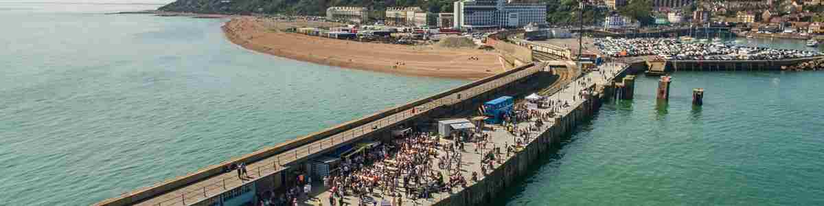 Folkestone Harbour Arm
